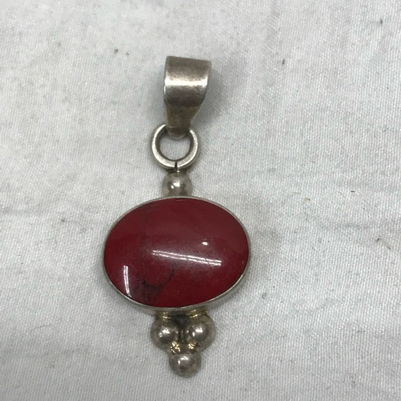 Taxco | Jewelry | Vintage Taxco Marked Red Jasper 925 Silver Mexico ...